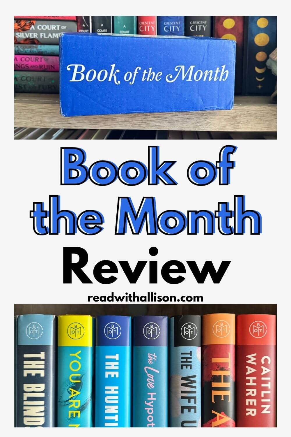 Is A Book of the Month Subscription Box Worth It? - Read With Allison