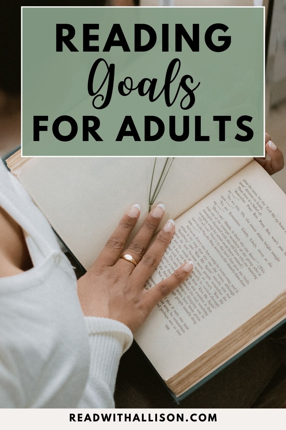 Reading Goals for Adults - Read With Allison