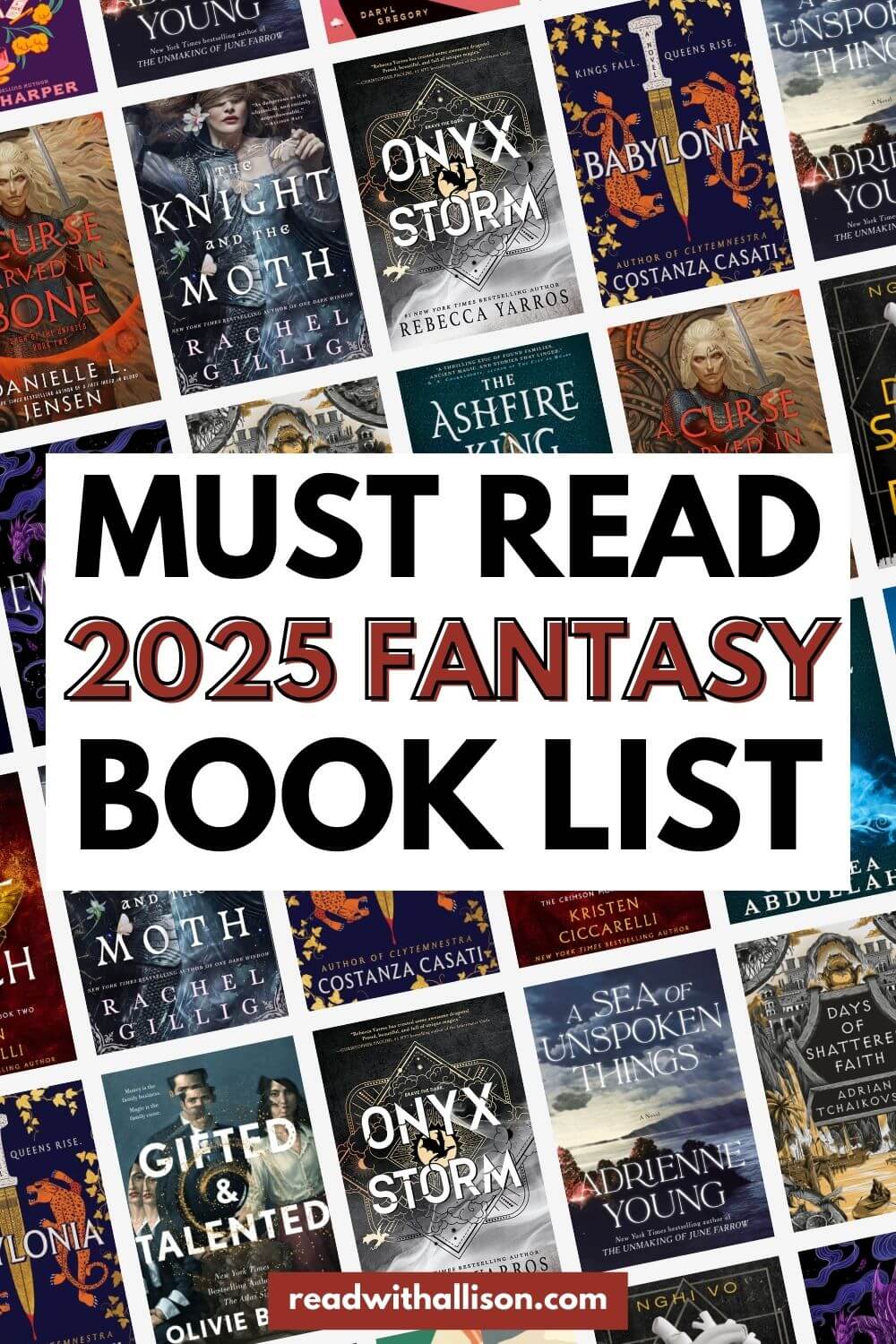Best New Fantasy Books of 2025: Must-Read Upcoming Releases - Read With Allison