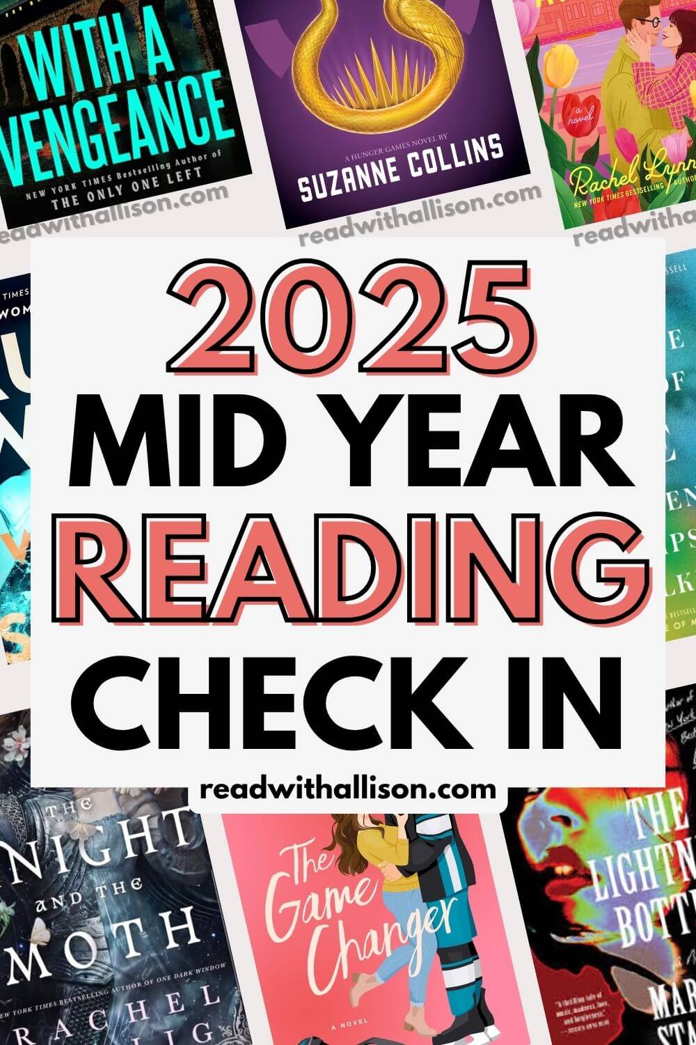 2025 Mid Year Reading Check In - Read With Allison