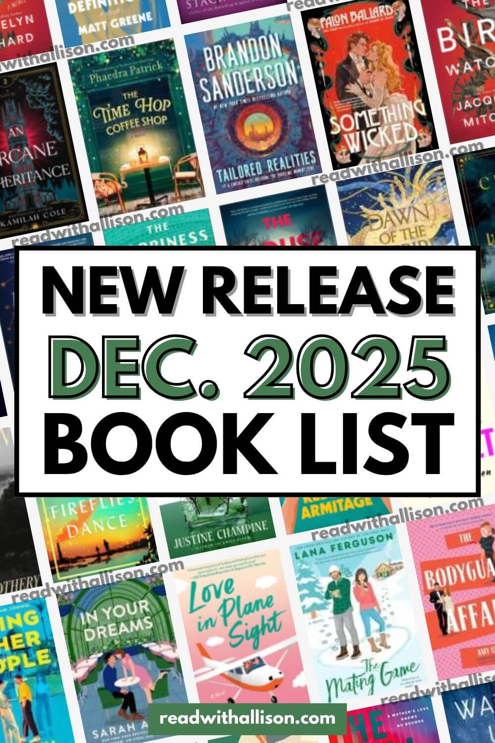 December 2025 New Book Releases - Read With Allison