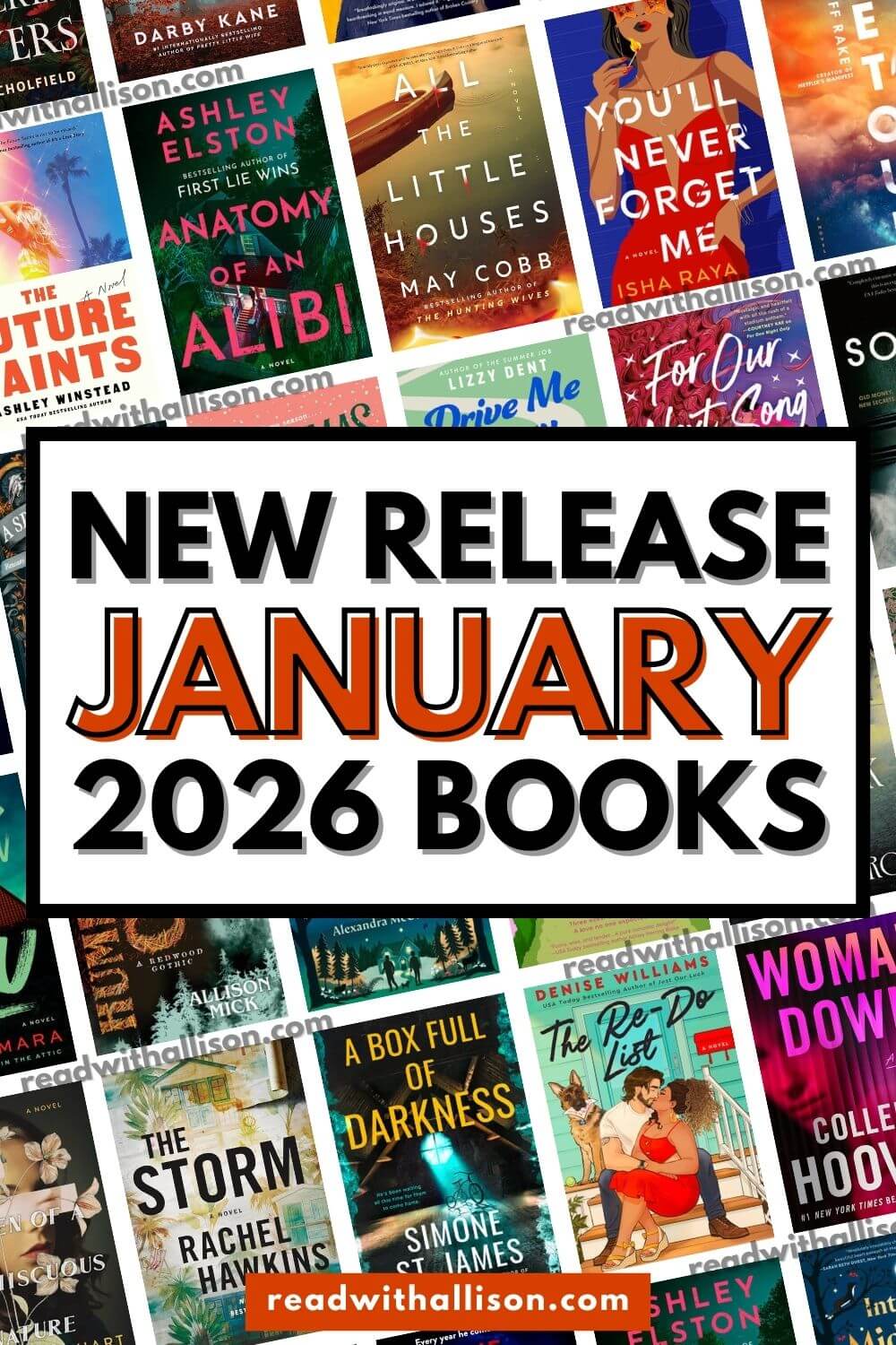 January 2026 New Book Releases - Read With Allison
