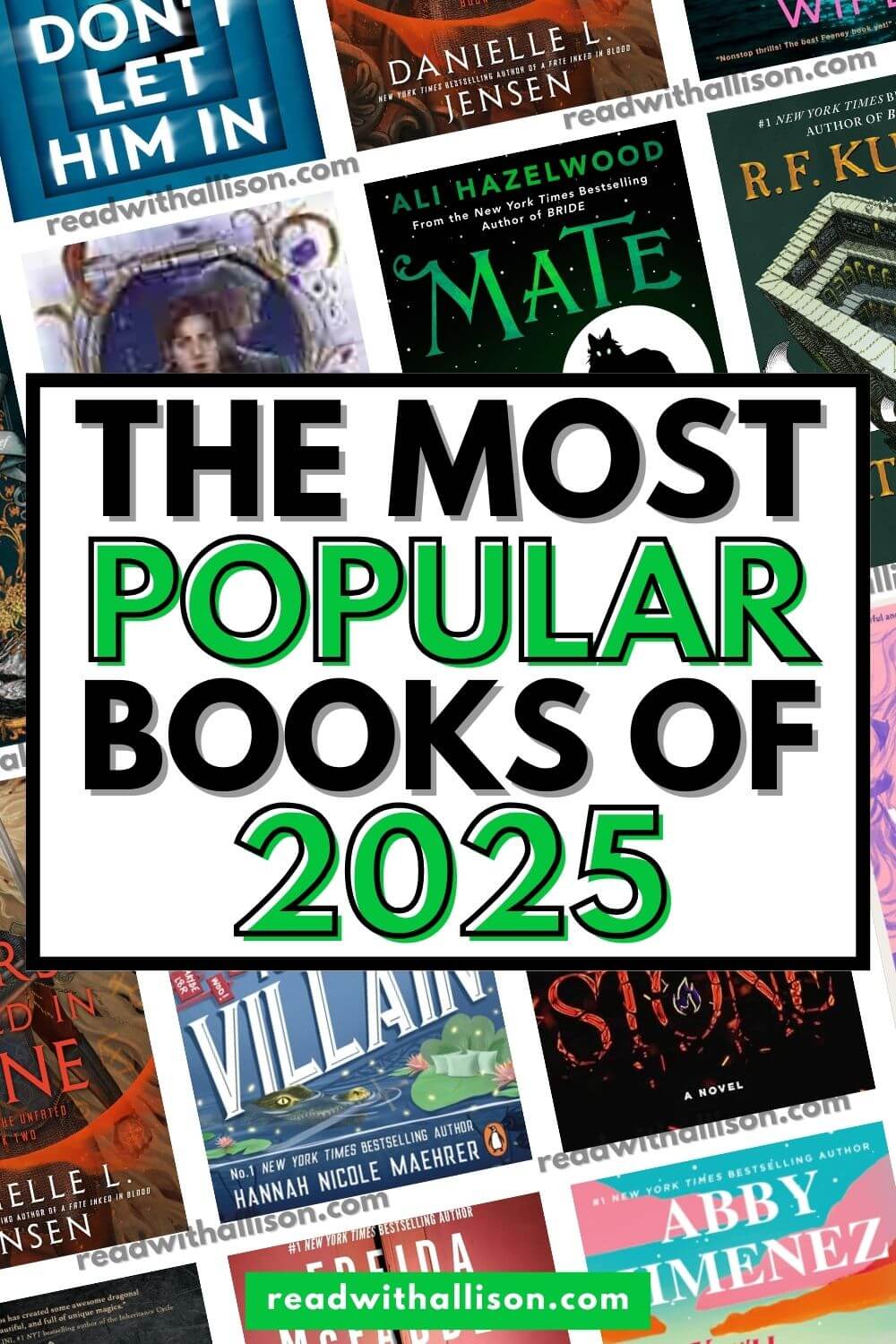 Best Selling Books of 2025 - Read With Allison