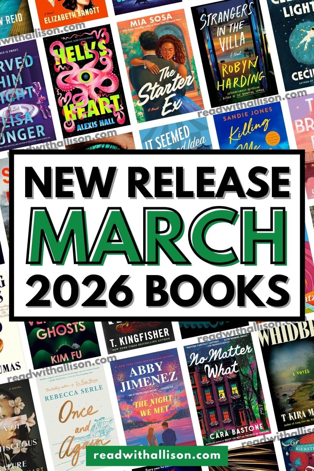 March 2026 New Book Releases - Read With Allison