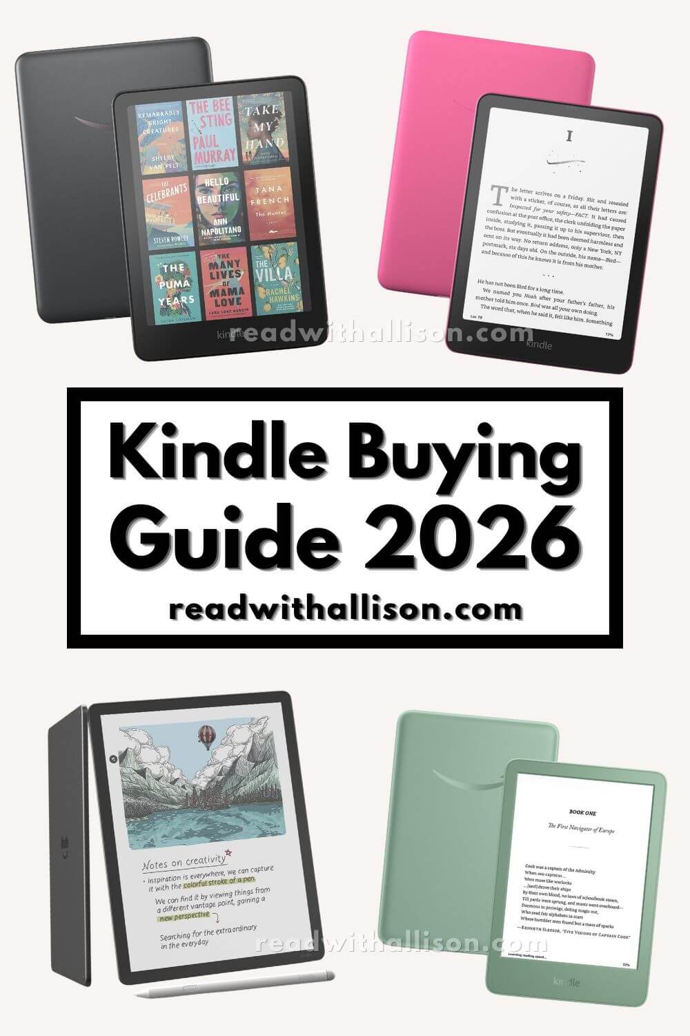 Best Kindle To Buy In 2026 - Complete Amazon Kindle Guide